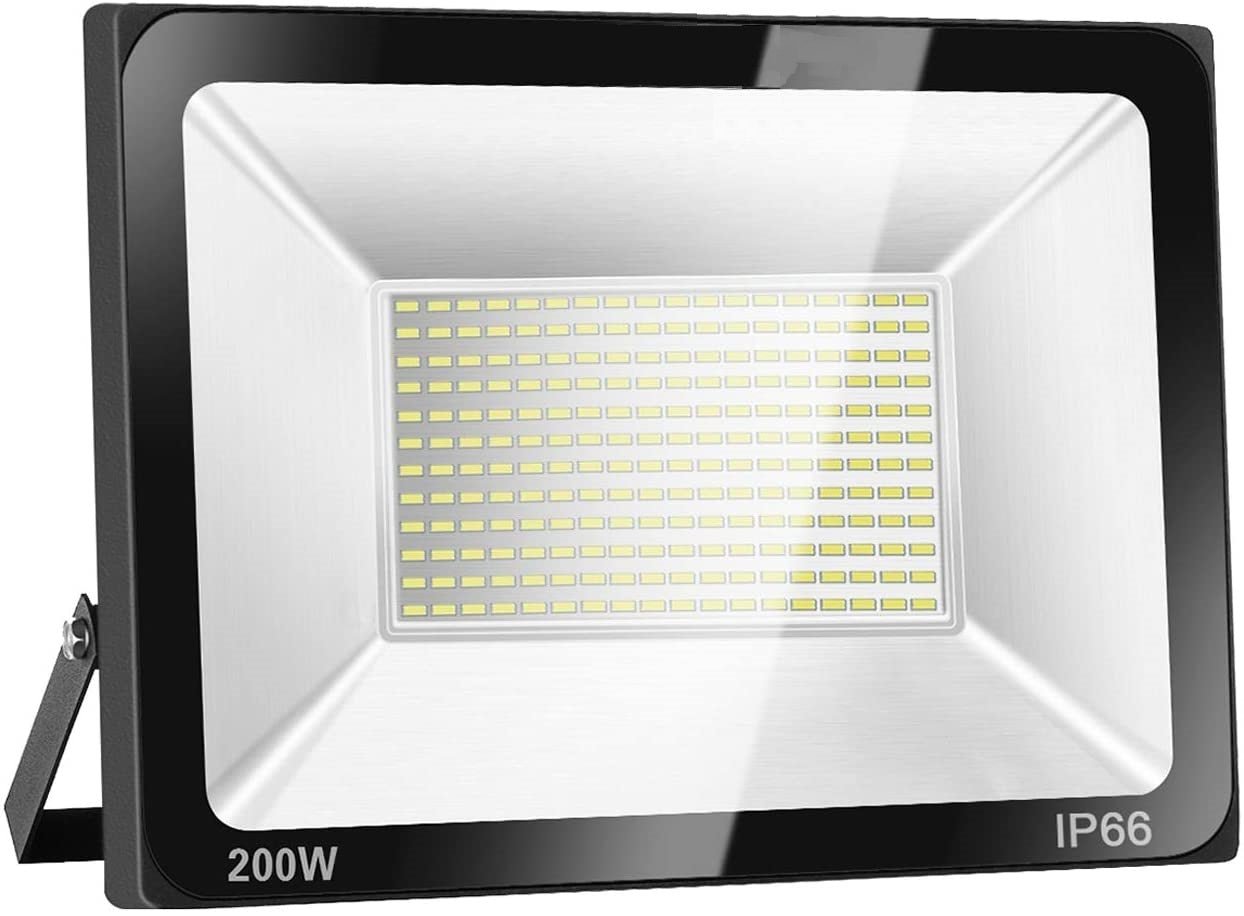 200W LED Flood Light – Outdoor Bright White IP66 Waterproof Energy Sav ...