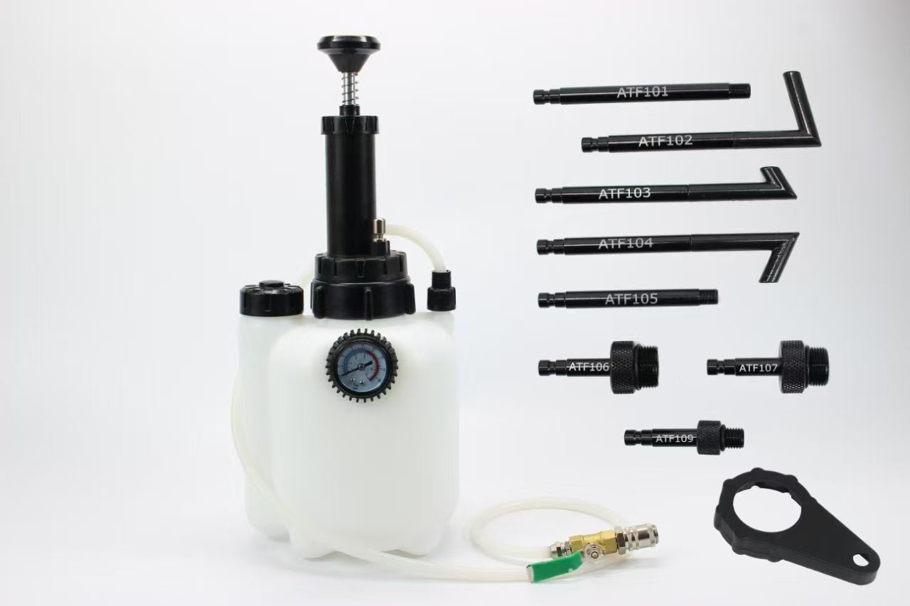 3 Liter Fluid Transfer Pump Tool with Adapters – Oil Brake Transmissio ...