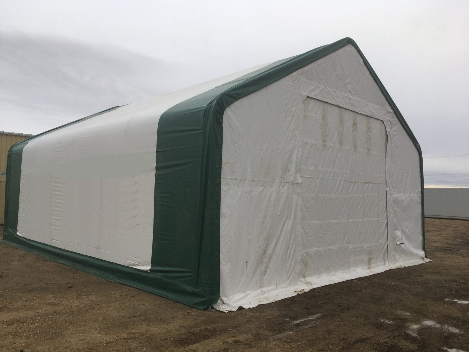 30 Ft Wide Double Truss Storage Building – Heavy-Duty Portable Shelter ...