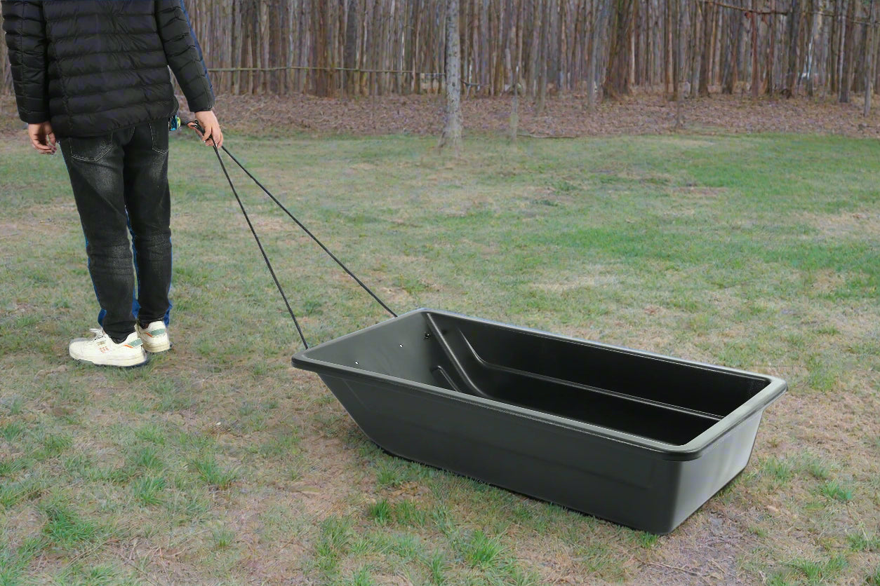Heavy-Duty Utility Sled for Winter Hunting & Snow Gear | Durable HDPE ...