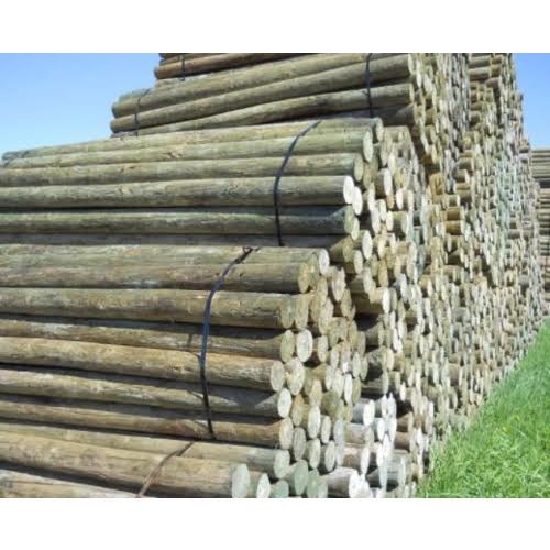 Agricultural Fence Posts and Treated Rails Farm Ranch Livestock Fencin ...