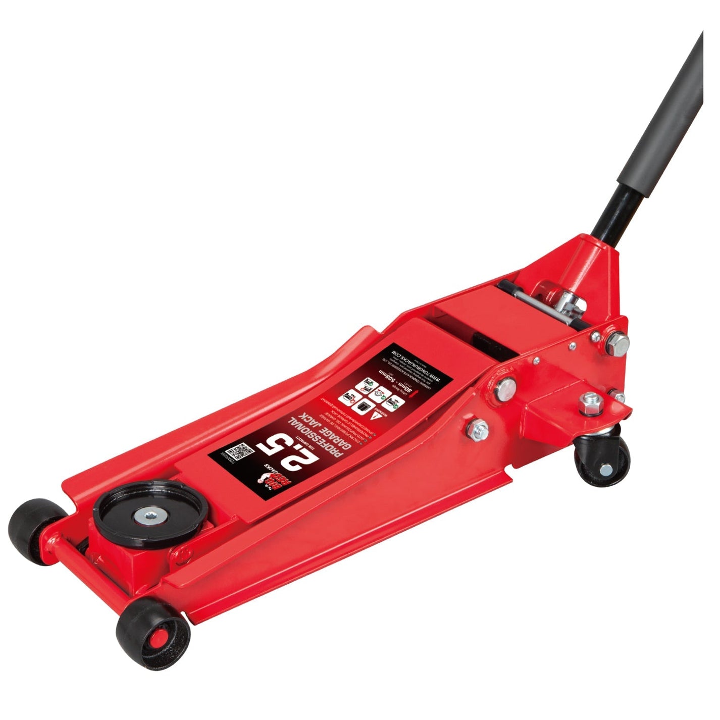 Big Red 3 Ton Hydraulic Racing Service Jack – 6,600 lb Capacity, Dual ...