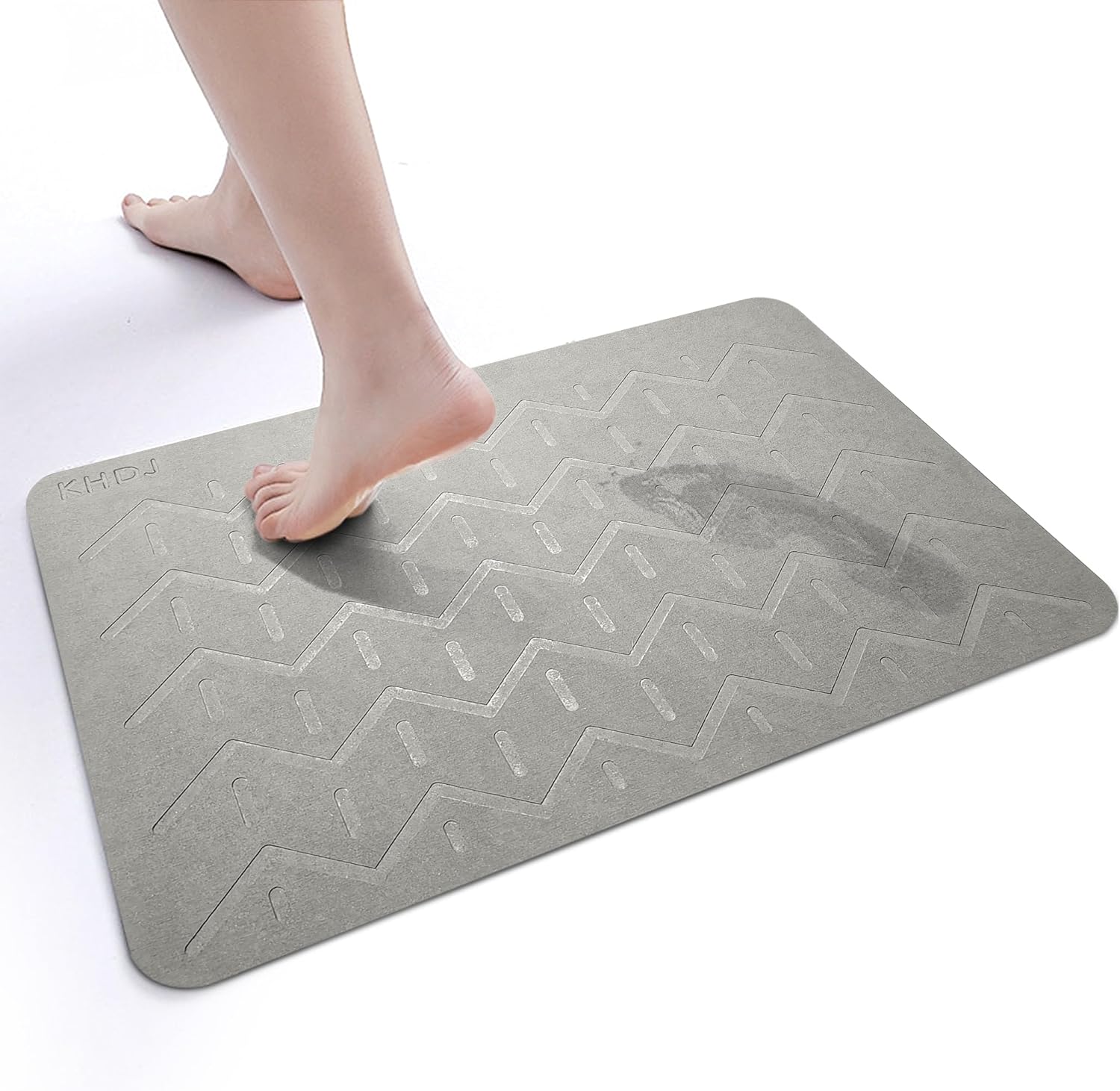 Stone Bath Mat Diatomaceous Earth Bath Mat Stone Shower Mat Fast Water ...