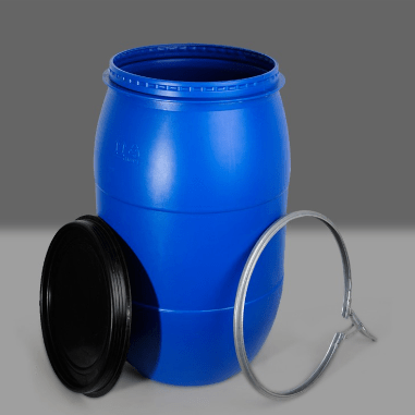 HDPE Plastic Drums – 60L & 200L Blue Heavy-Duty Storage Barrels | Indu ...