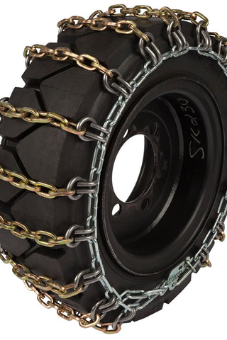 Heavy Duty Bobcat Skid Steer Tire Chains – 10x16.5 & 12x16.5 | Twist ...