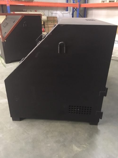 Heavy-Duty Steel Garbage Incinerator Fire Pit Burner – Industrial Waste ...
