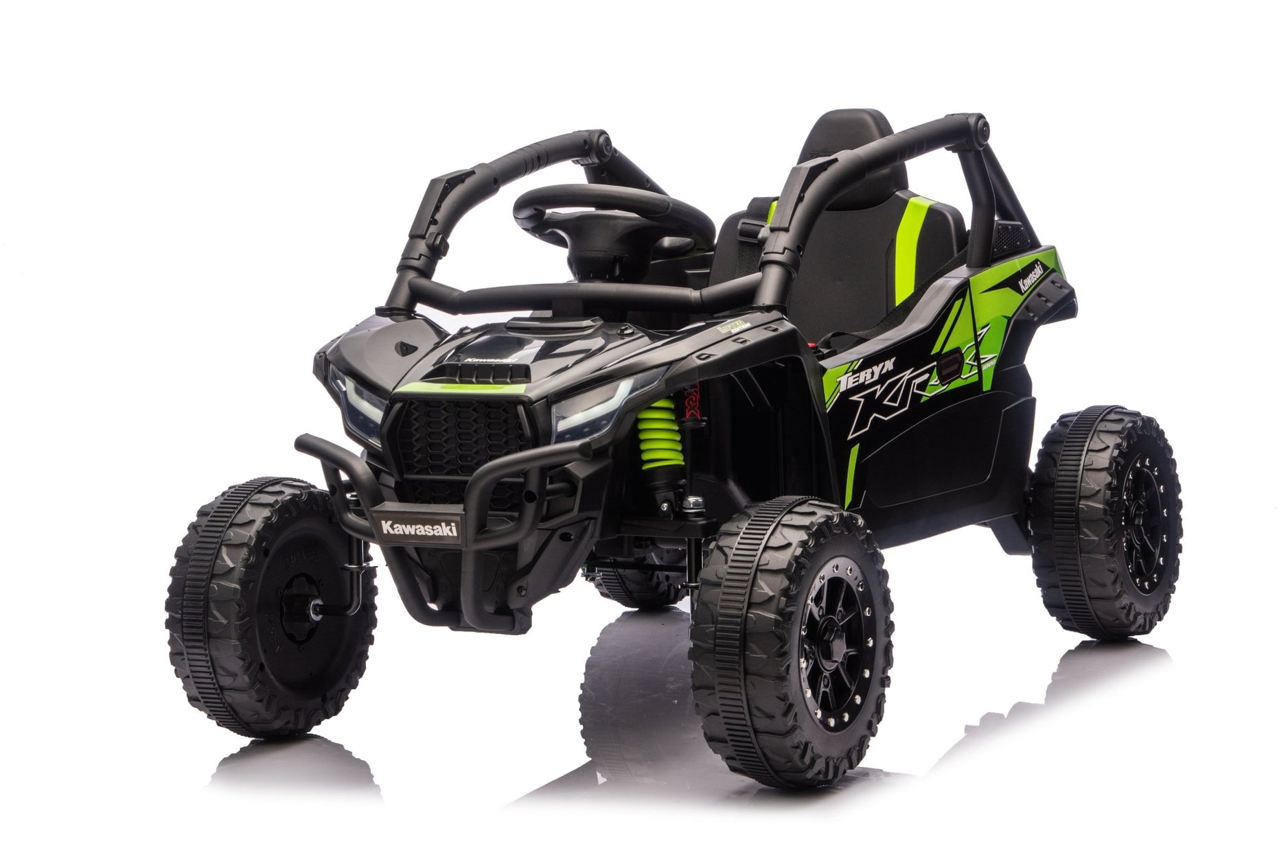 Kawasaki KRX 1000 Licensed 24V Ride-On Car – Remote Control, EVA Wheel ...