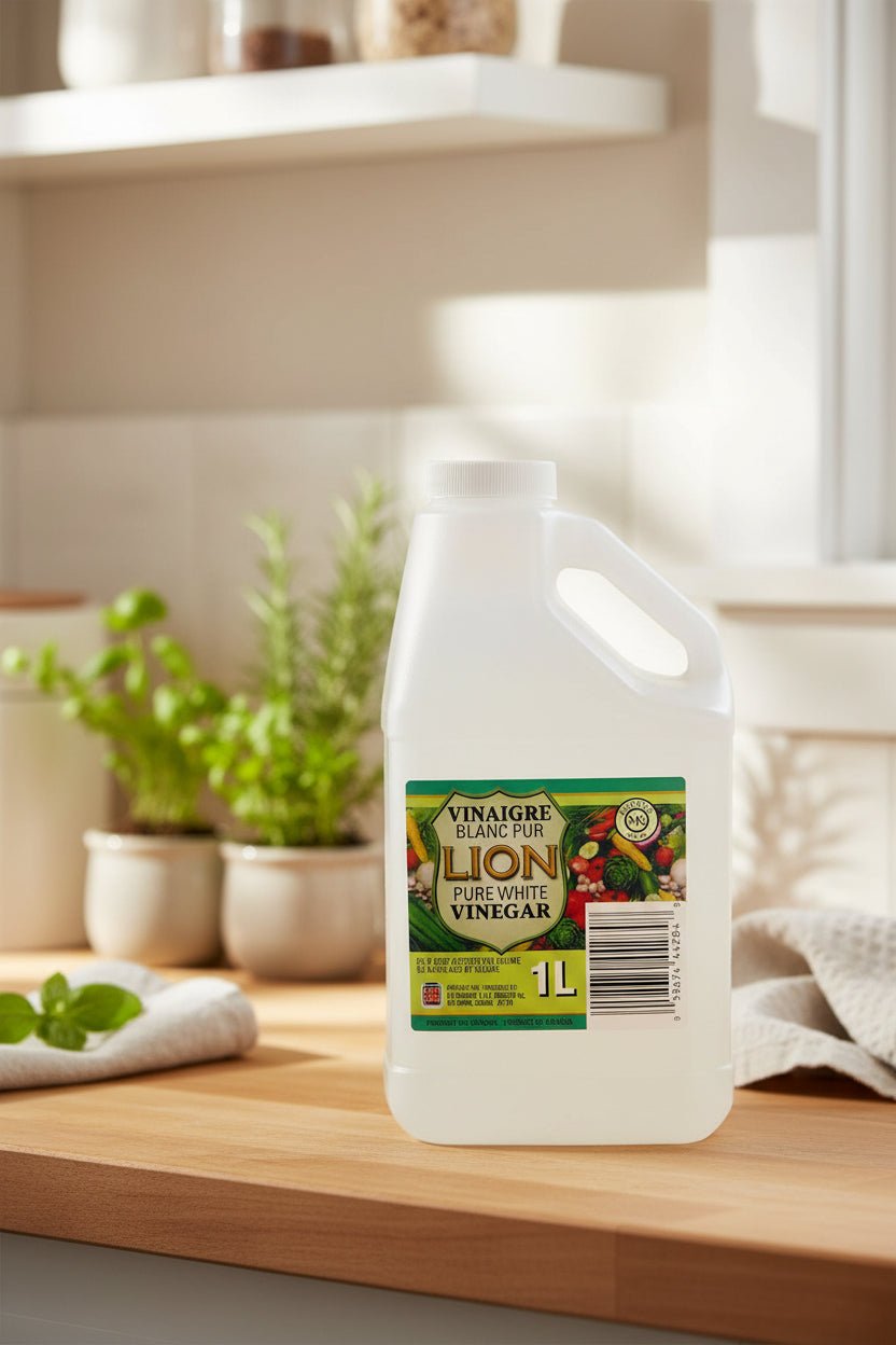 Lion Pure White Vinegar 1L Multi-Purpose Cooking and Cleaning Vinegar ...