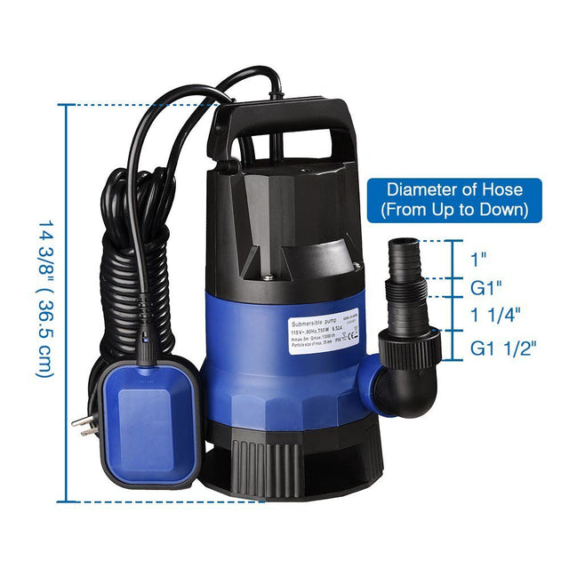 New 1 HP Sump Water Pump – High-Performance Submersible Pump for Basem – Uncle Wiener's Wholesale