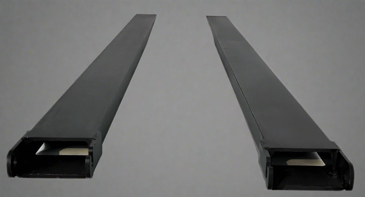 Heavy-Duty Forklift Fork Extensions – 10 FT & 8 FT Steel Sleeves ...