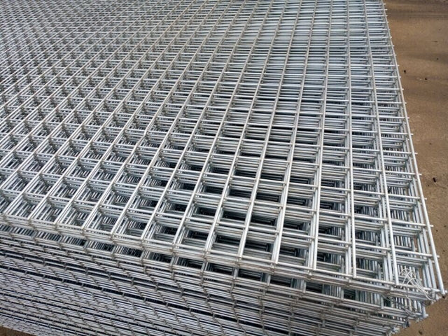 7 FT & 16 FT Welded Wire Fence Panels – 4"x4" Galvanized Steel Fencing ...