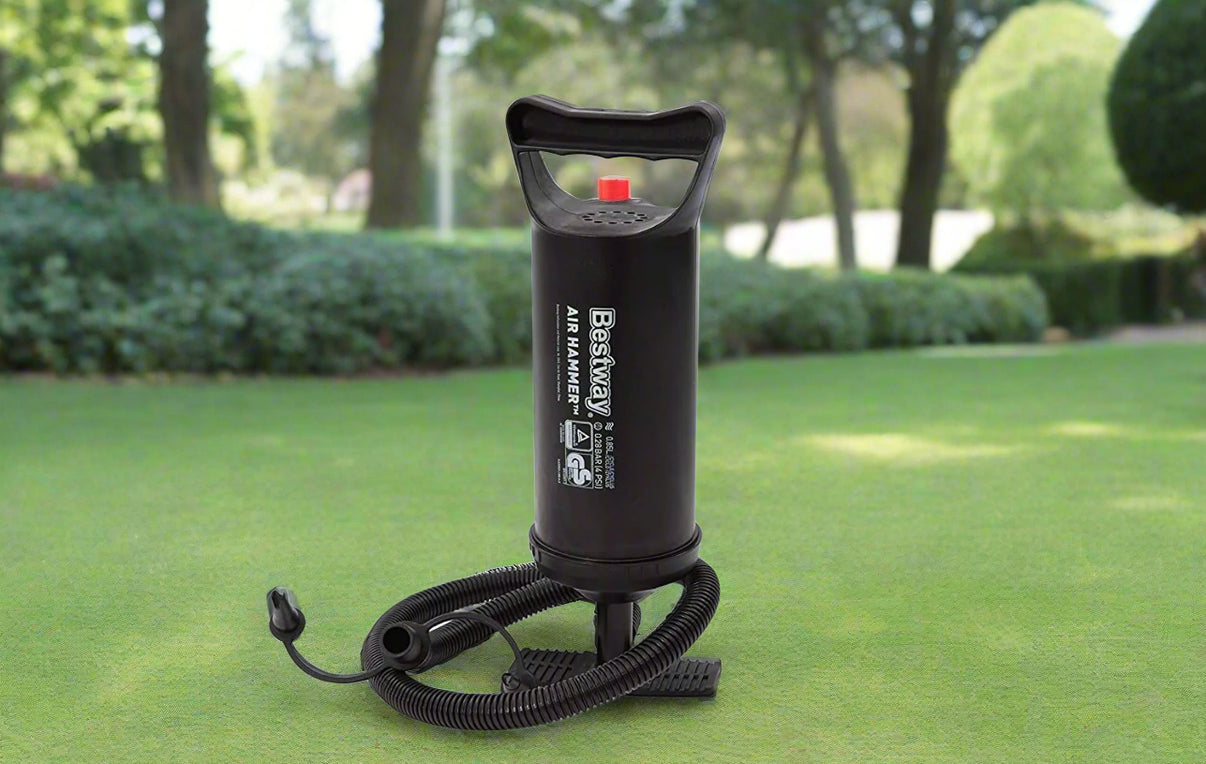 Bestway 12-Inch Manual Air Hammer Pump – Dual-Action Hand Inflator ...