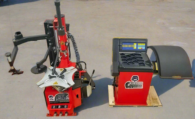 Blue Viper Dual Arm Tire Changer – Heavy-Duty with Bead Blaster | SKU ...