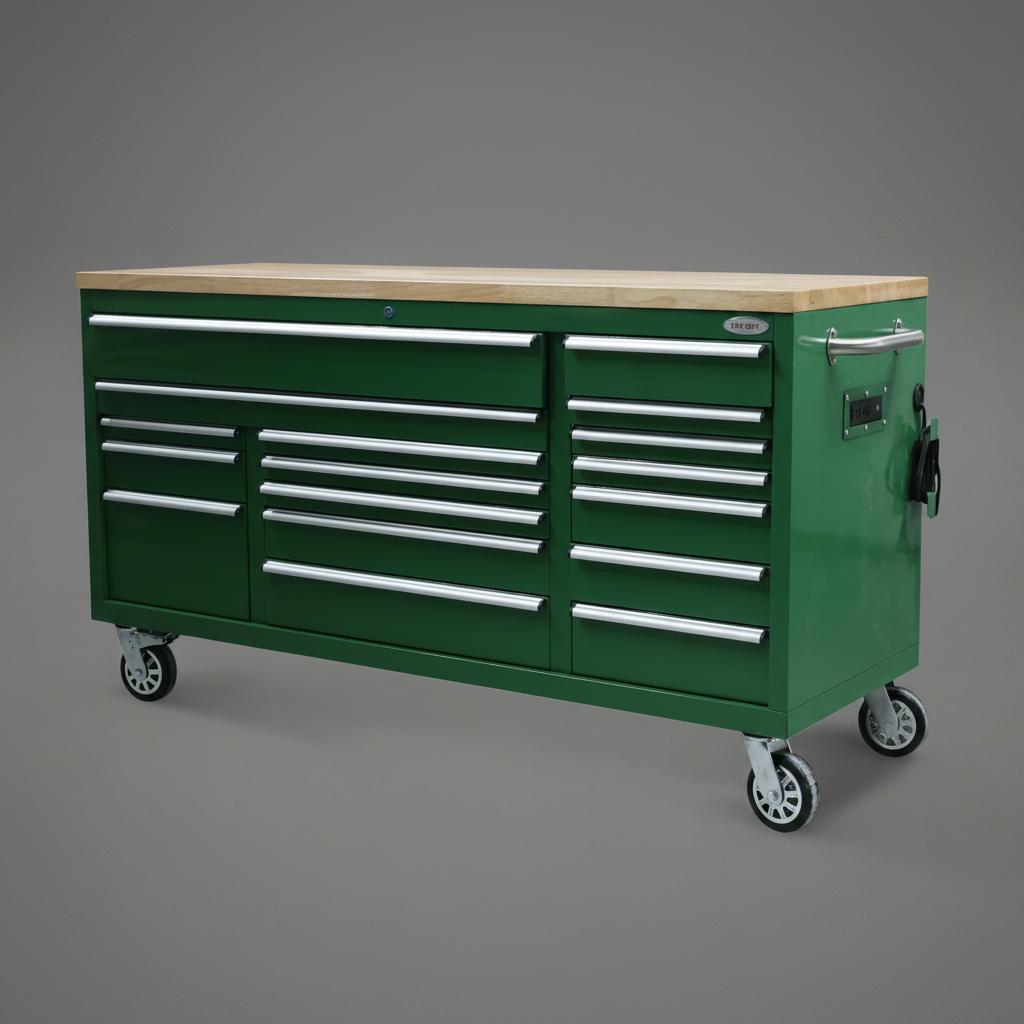 Fatboy Xtra Wide 17-Drawer Tool Box – Heavy-Duty Roller Tool Bench Sto ...