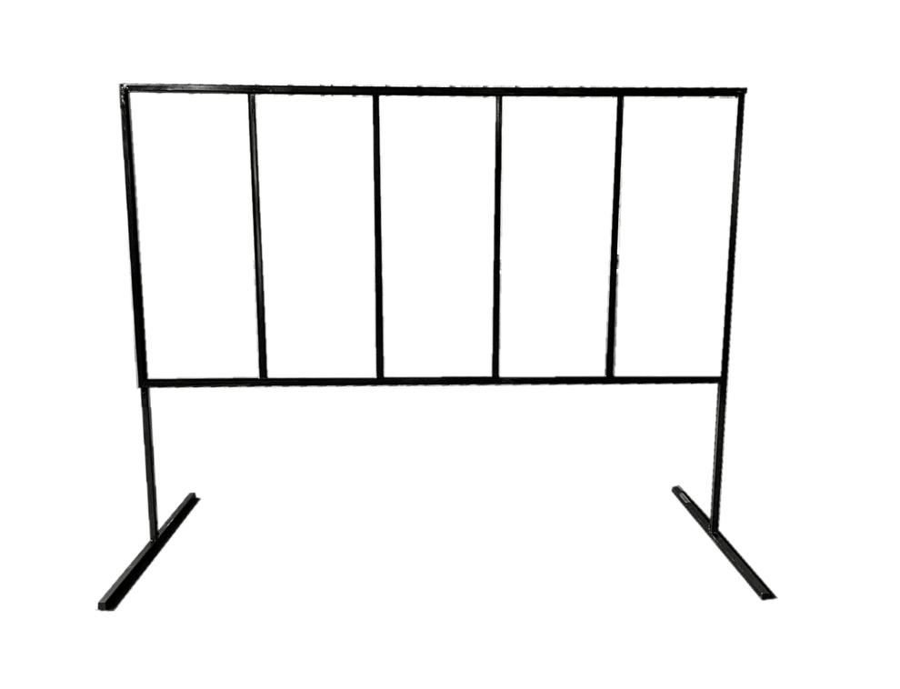 Portable 4×8 Ft Metal Sign Frame – Heavy-Duty Outdoor Display Frame fo ...