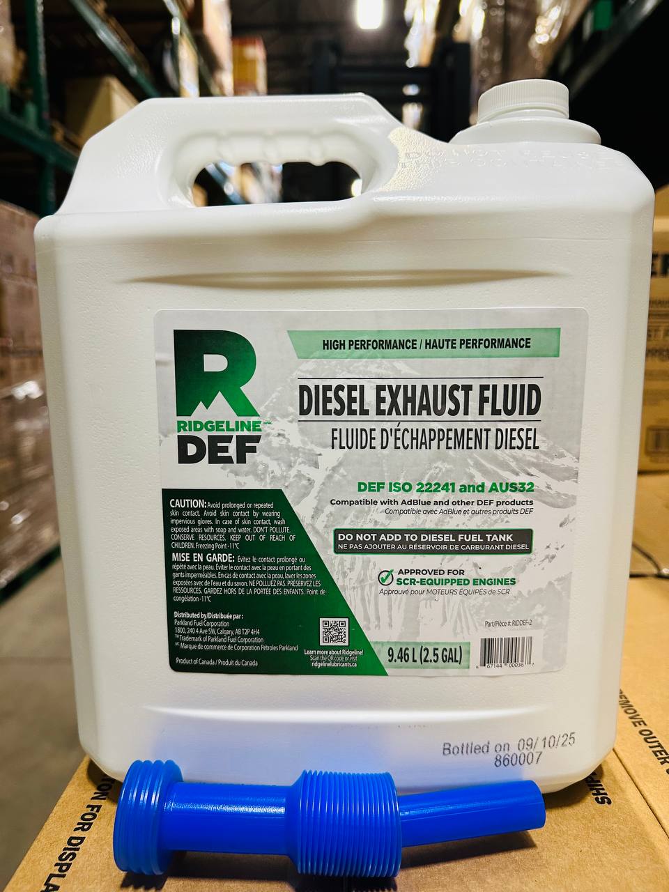 RIDGELINE™ Diesel Exhaust Fluid (DEF) – High-Performance 32.5% Urea So ...